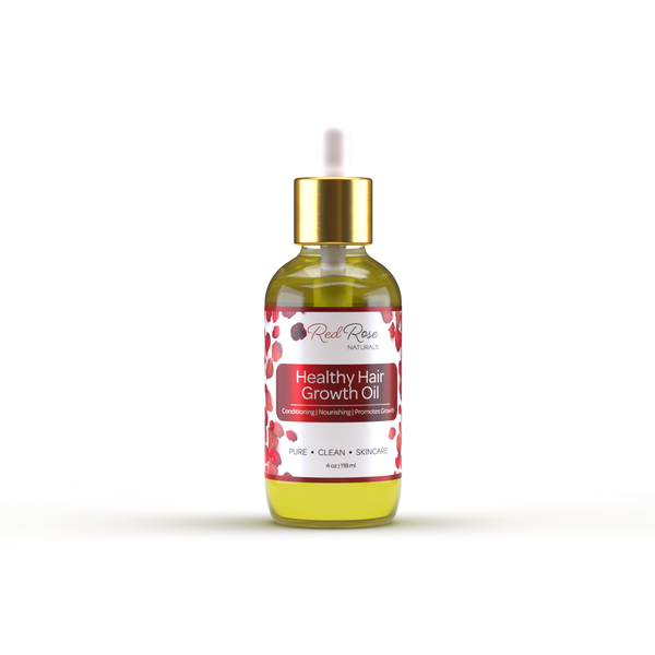 Healthy Hair Growth Oil (Infused with Rosemary Oil) – Red Rose Naturals